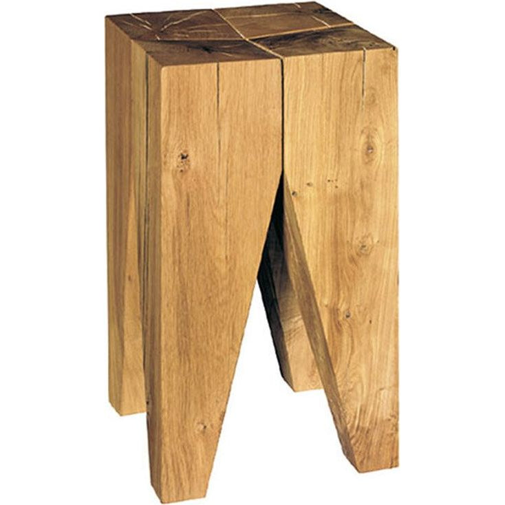 e15 ST04 Backenzahn Stool - Oak | Reevela