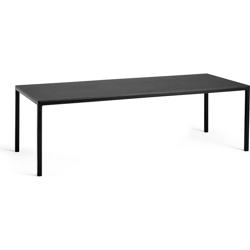 HAY T12 Dining Table / Office Desk 250x95cm - Black Powde...
